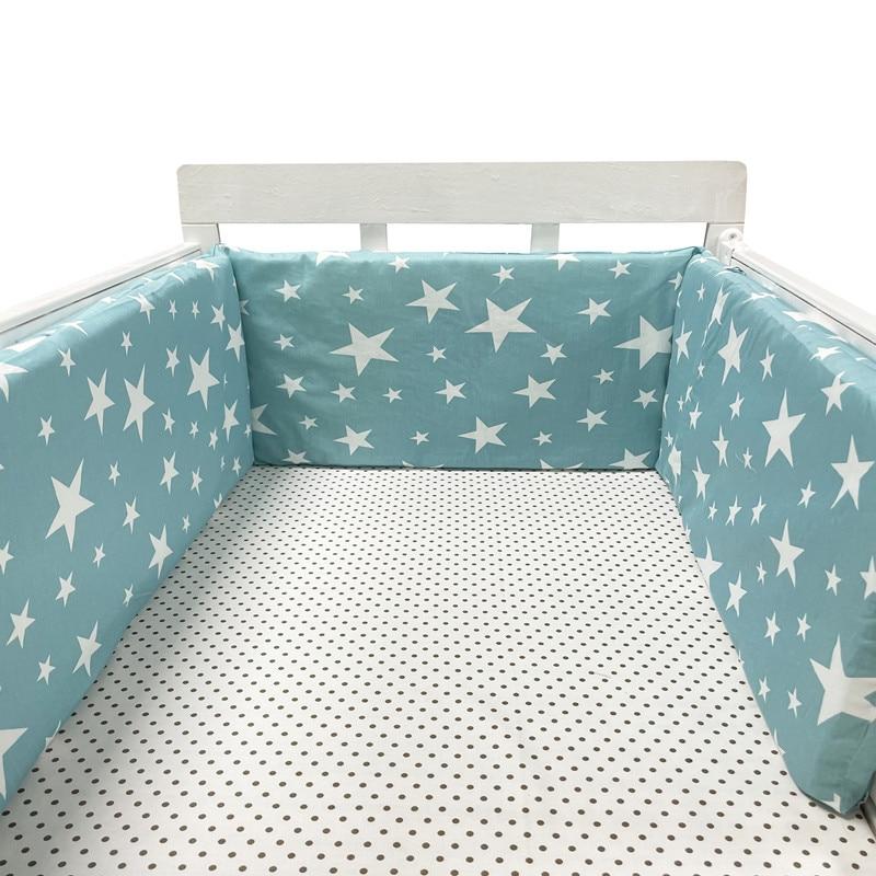 Baby Bed Head Bumper Pillow Protector – Pink & Blue Baby Shop